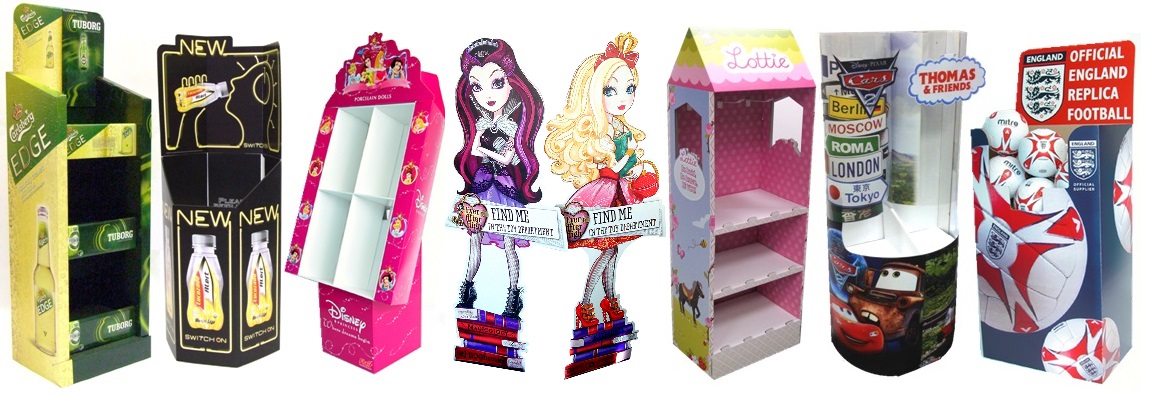 Cardboard FSDU Displays – WWW.KENTONINSTORE.CO.UK