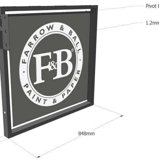 Permanent Hanging Signage – WWW.KENTONINSTORE.CO.UK